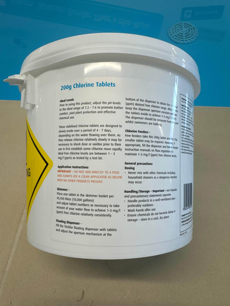 Small Chlorine Tablets 5kg – Deep End Pools