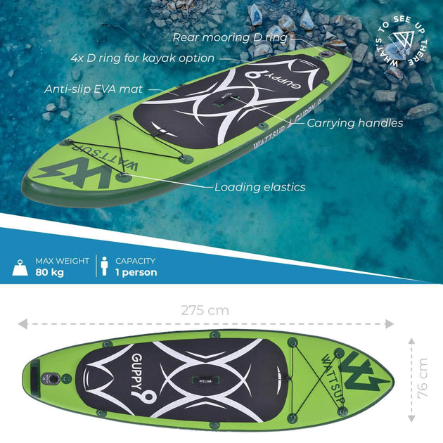 Guppy 9' Stand Up Paddle – Deep End Pools